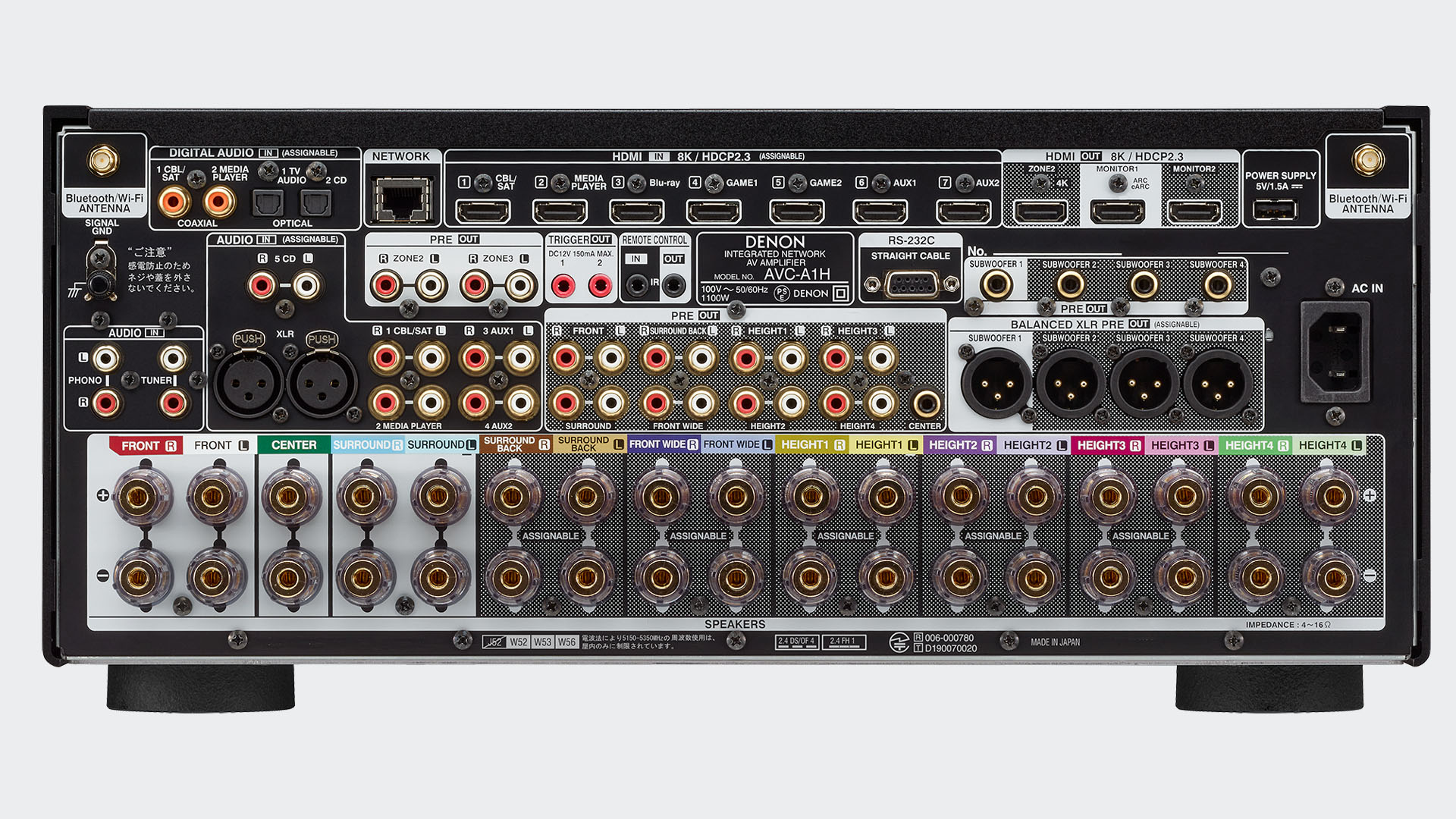 DENON デノン AVC-A1H AVアンプ｜CAVIN 大阪屋 札幌オーディオ・ホームシアター専門店｜中古オーディオの販売・買取CAVIN 大阪屋