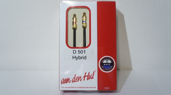 van den Hul ヴァン デン ハル VH-D501-R12 フォノケーブル(1.2m)｜CAVIN 大阪屋 札幌オーディオ・ホームシアター専門店｜中古オーディオの販売・買取CAVIN 大阪屋